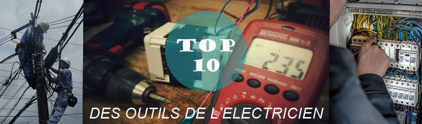 TOP 10 des outils de l’électricien - Distriartisan